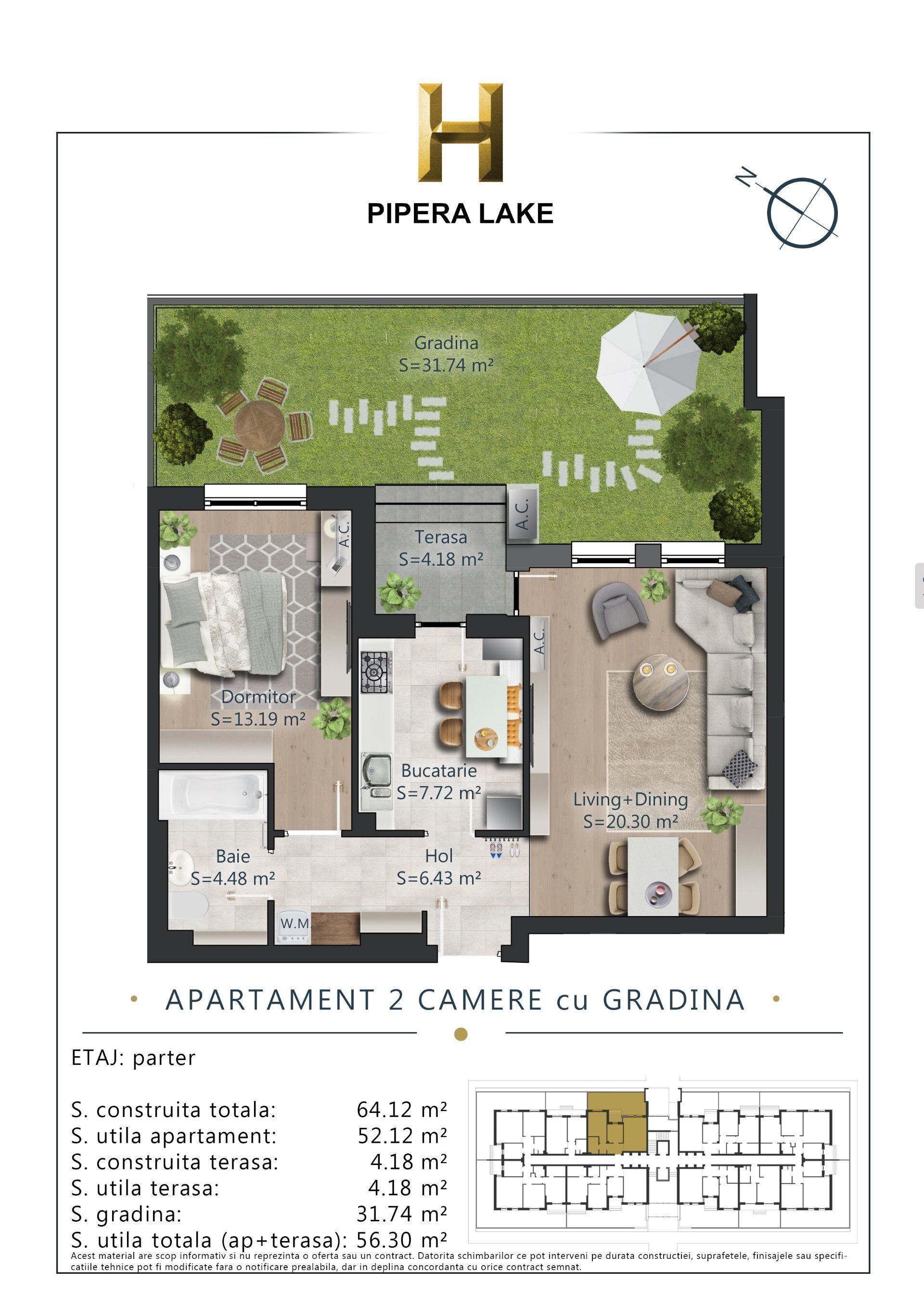 Apartament 2 camere - Pipera Lake - 3 (SOLD OUT)