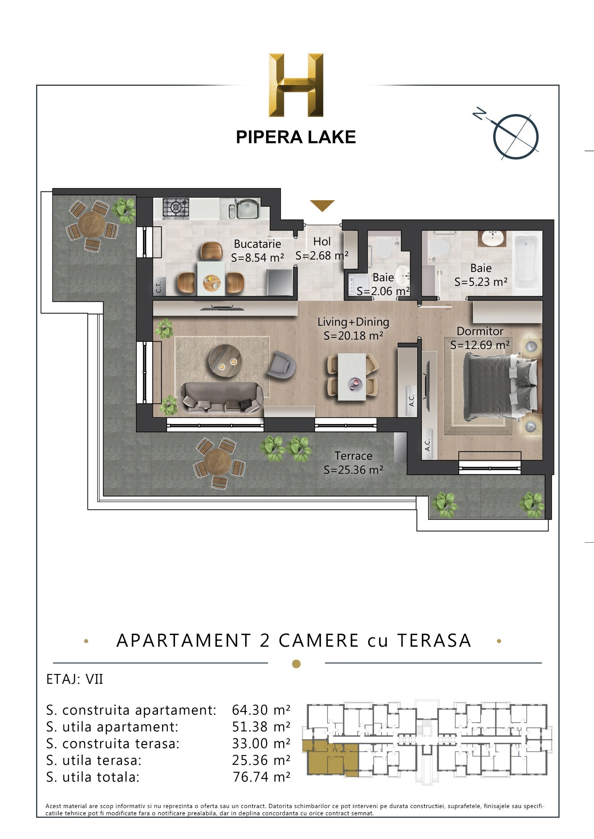 Apartament 2 camere - Pipera Lake - 1 (SOLD OUT)
