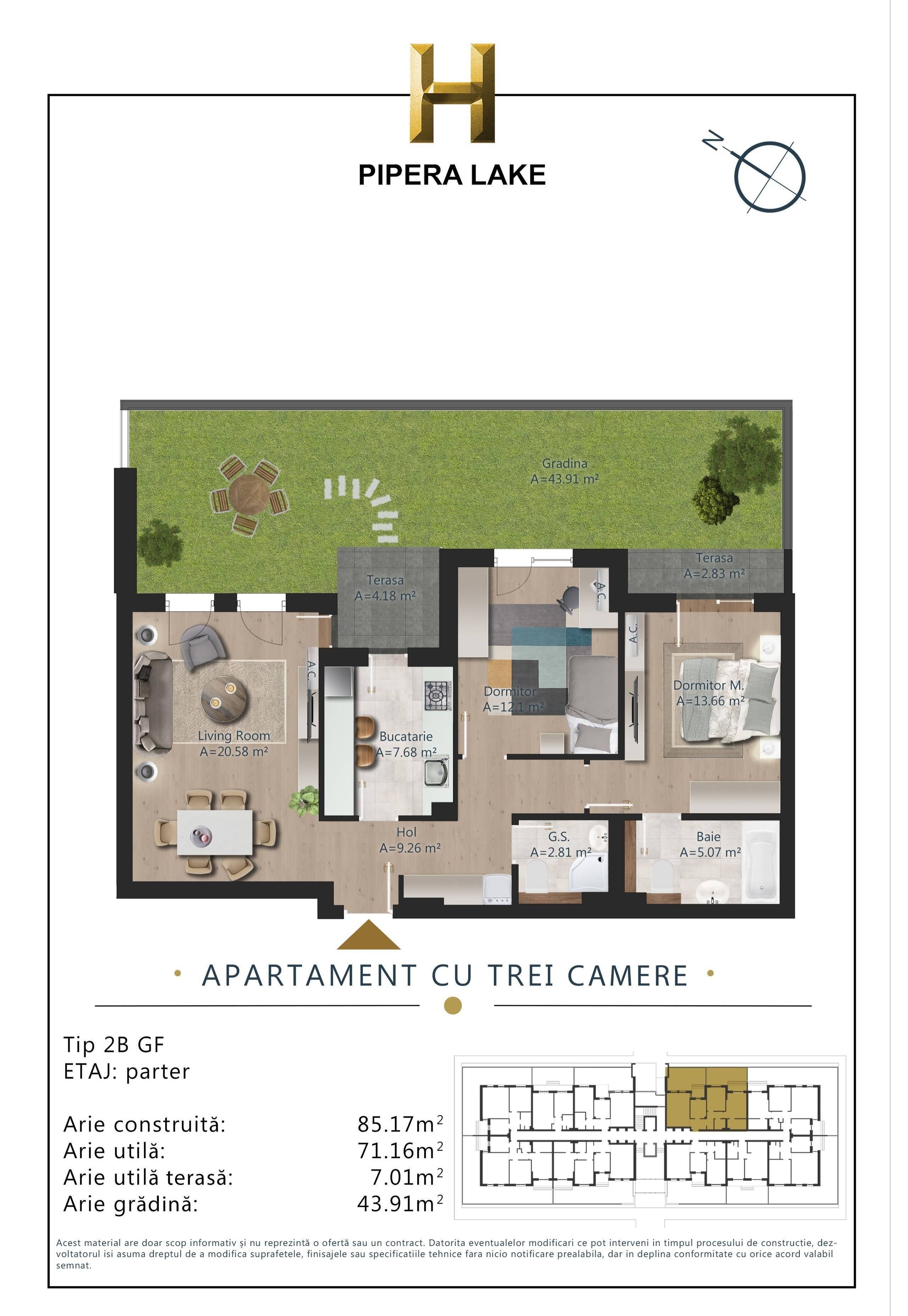 Apartament 3 camere - Pipera Lake - 7